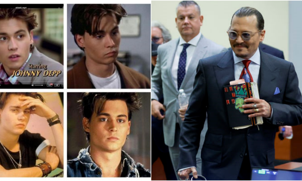 Johnny Depp 30年没变！资深粉丝边看官司边晒青涩旧照：帅翻 - 娱乐星闻 - YesBoss